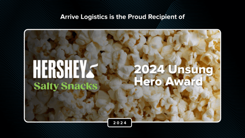 Service Awards Received in 2023 & 2024 - Arrive Logistics